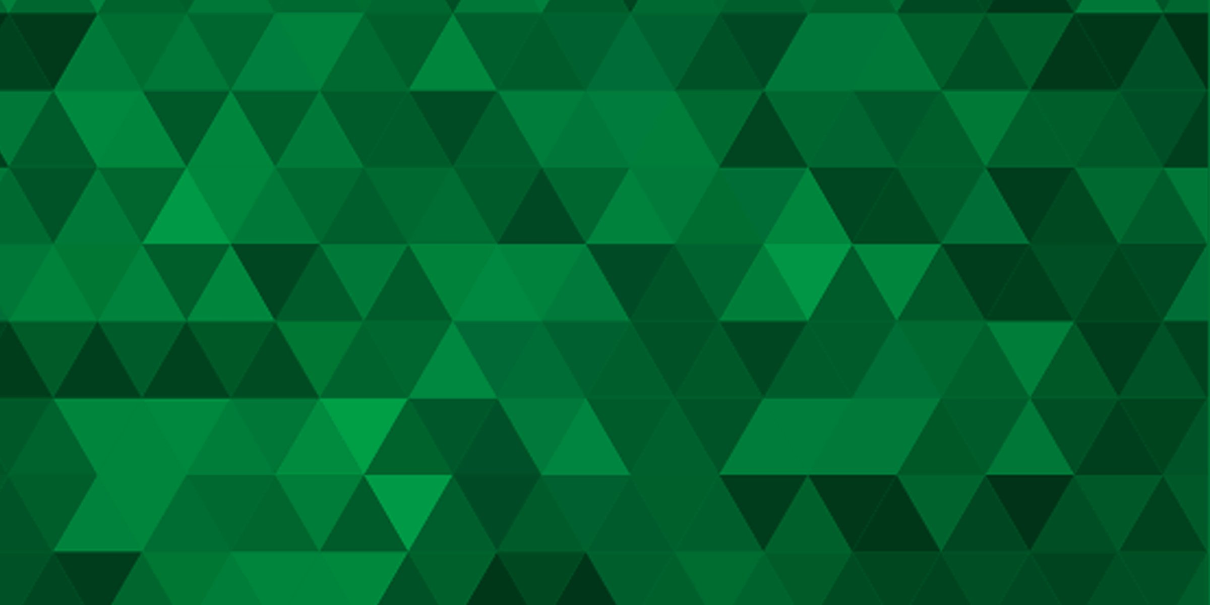 Green Triangle Background