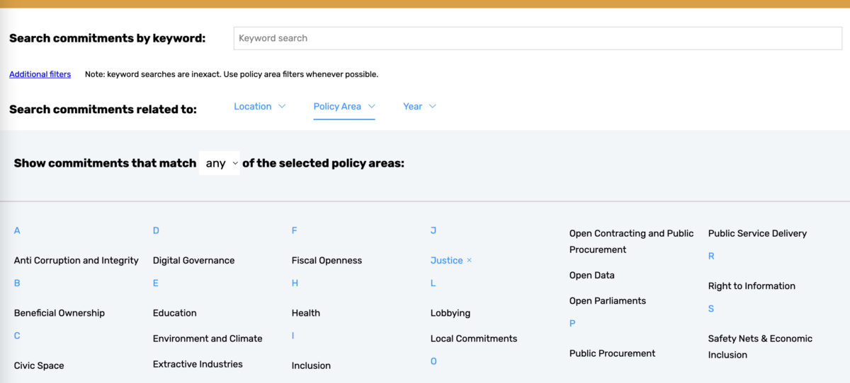 Launching the OGP Data Dashboard