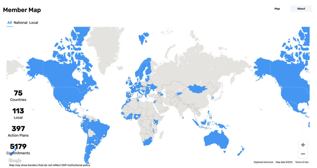 Launching the OGP Data Dashboard