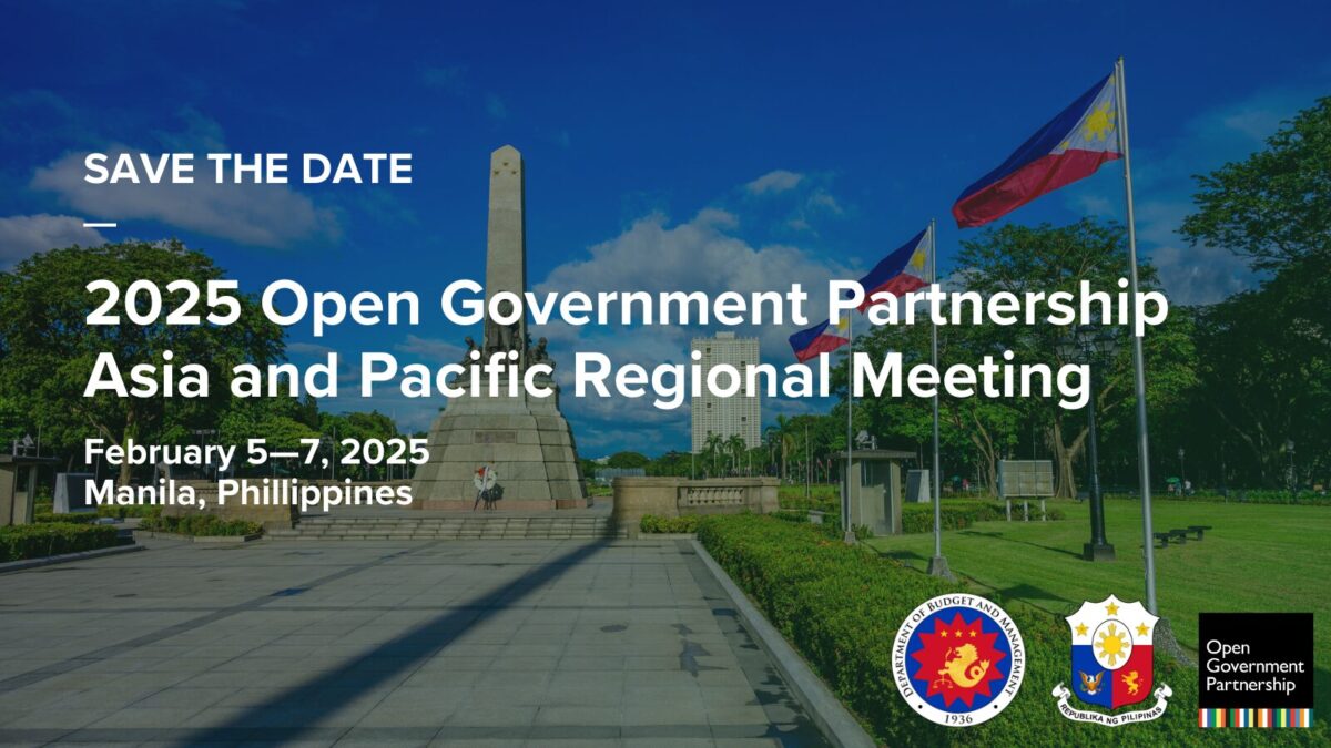 2025 OGP Asia and the Pacific Regional Meeting