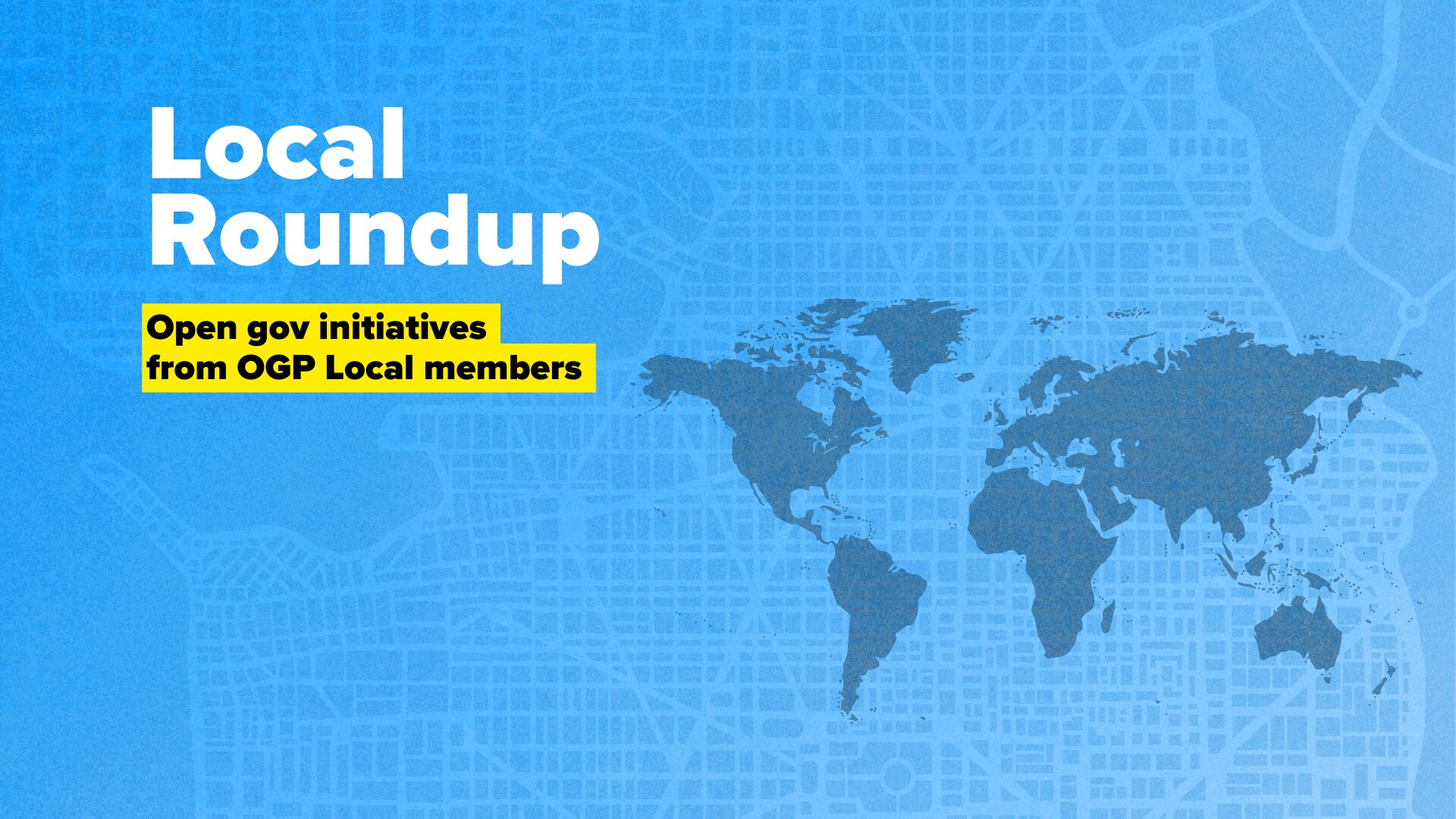 Local Roundup | March 2025