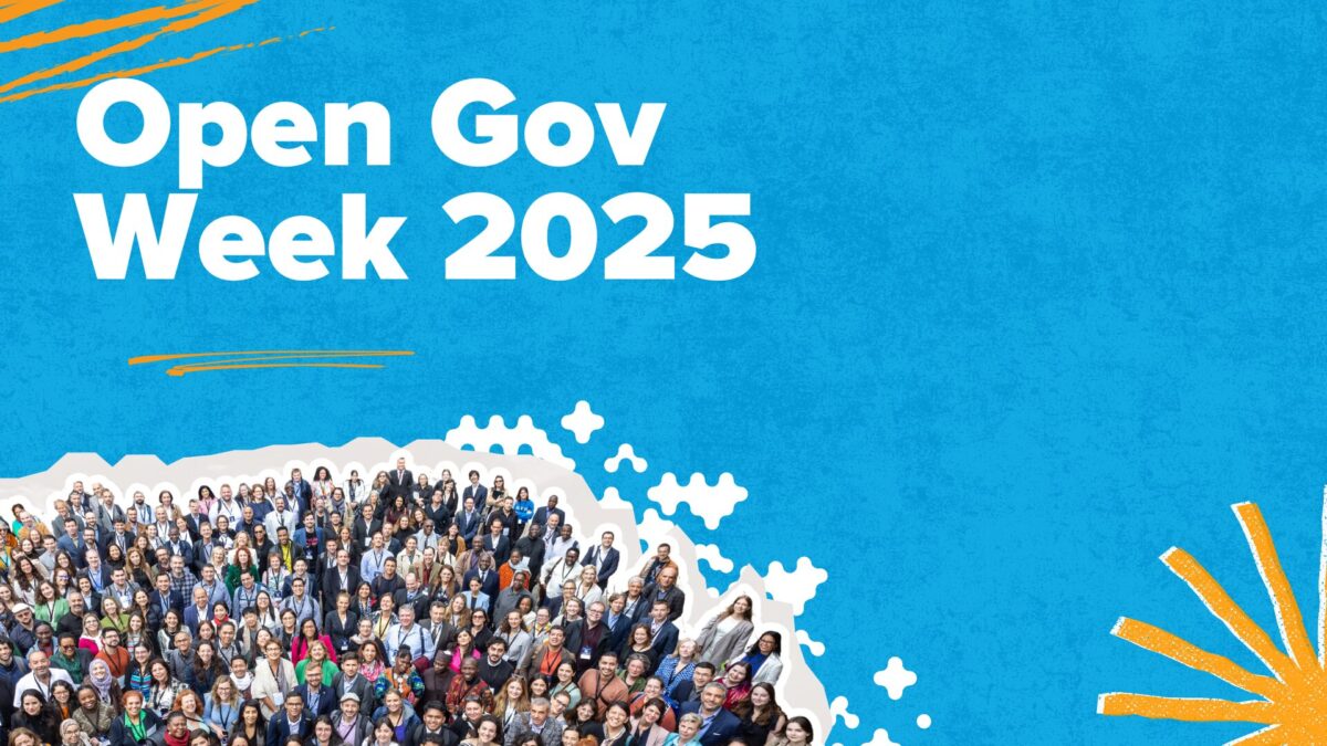 Open Gov Week 2025: A Global Call to Action for Ambitious Reform